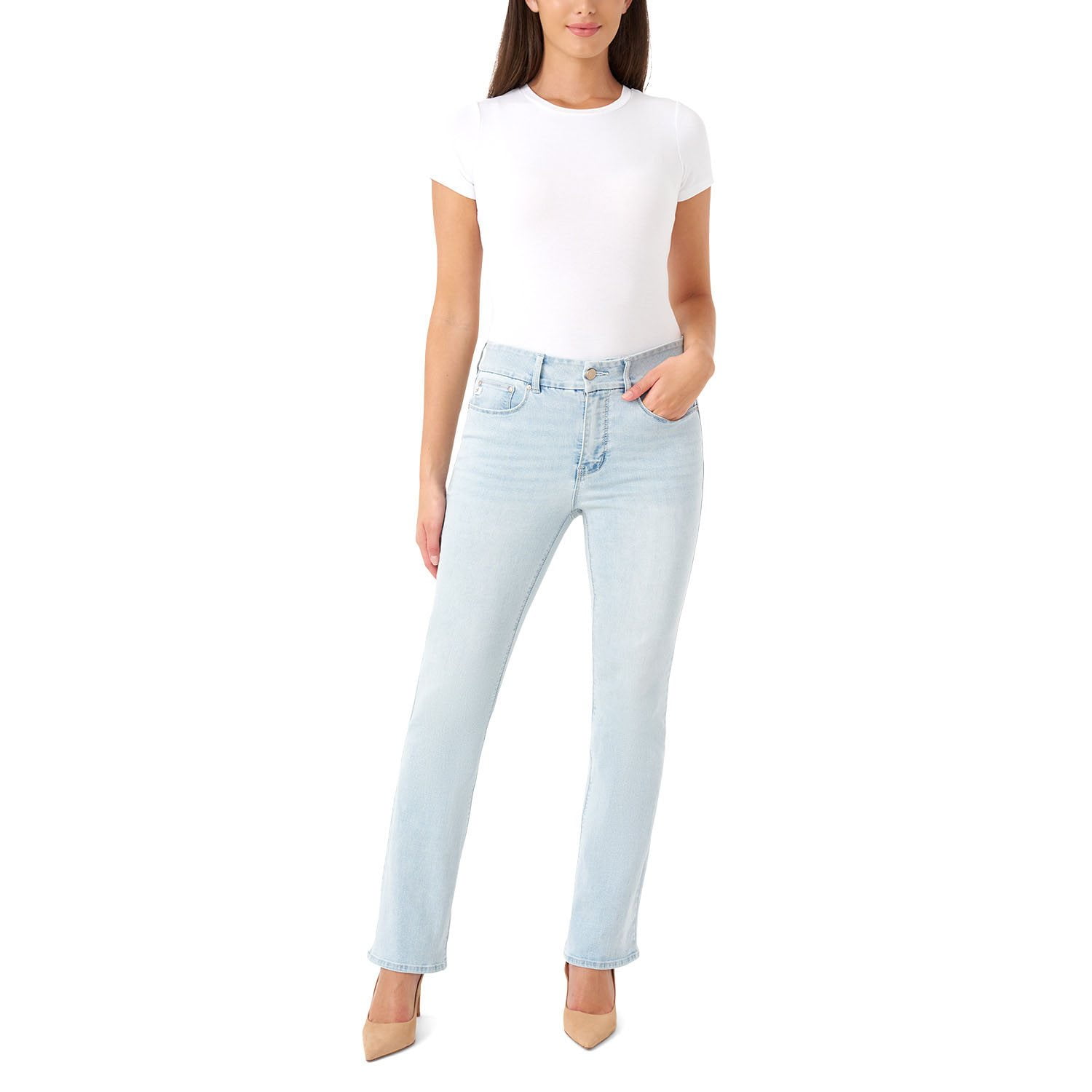 Seven7 Women's Tummyless Bootcut Jean - Samsclub.com