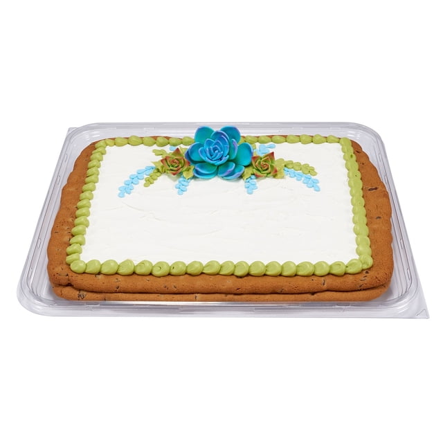 Member's Mark Succulents with Texture Half Sheet Cookie Cake - Samsclub.com