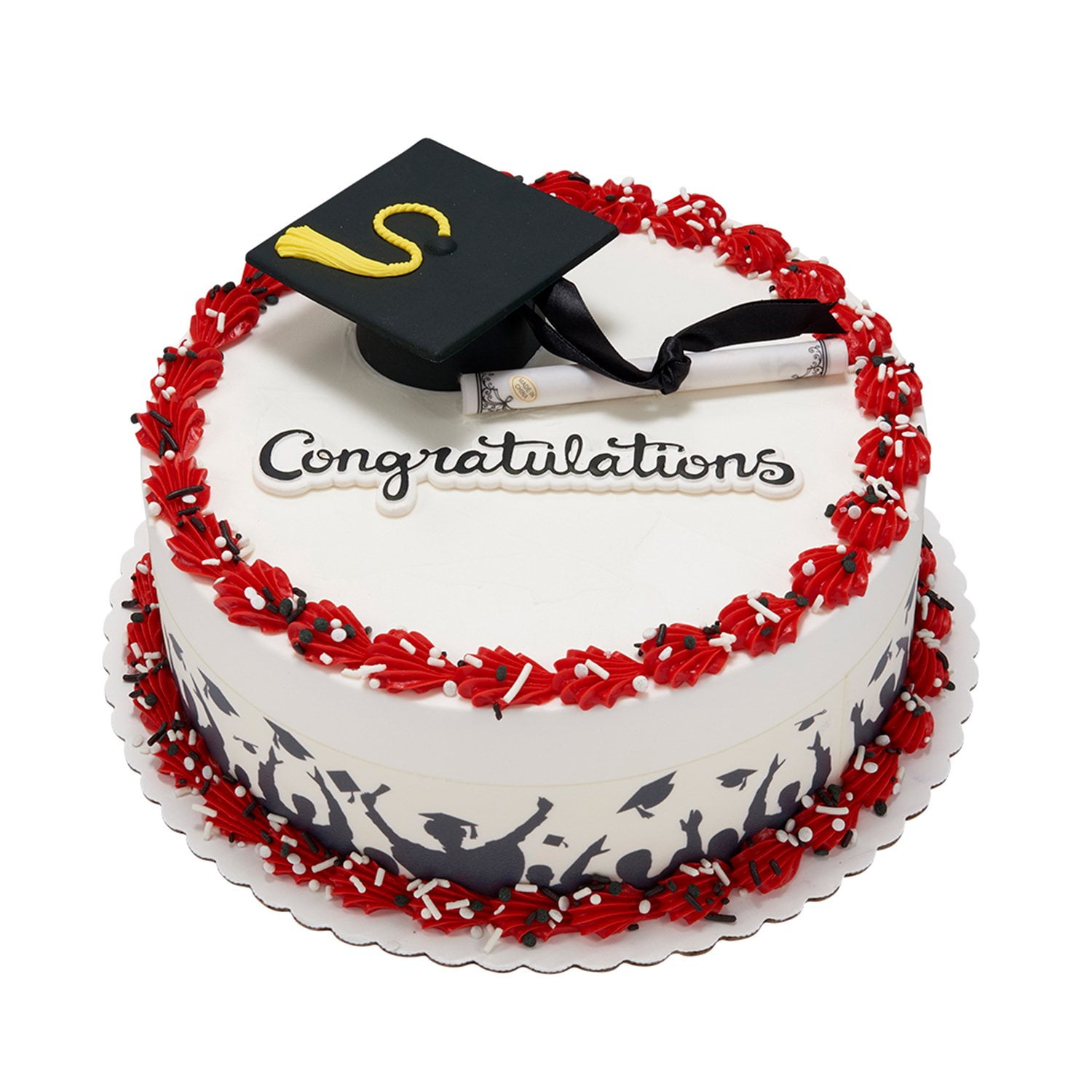 Custom Graduation 10" Double Layer Cake - Samsclub.com