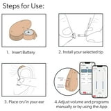 Lucid Hearing 32-Channel Bluetooth Behind-the-Ear Hearing Aids - Samsclub.com