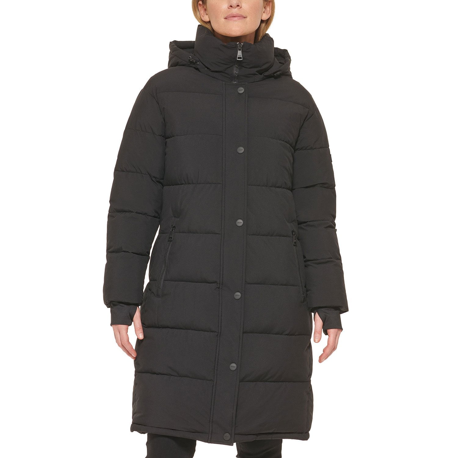 DKNY Ladies Long Puffer Jacket - Samsclub.com