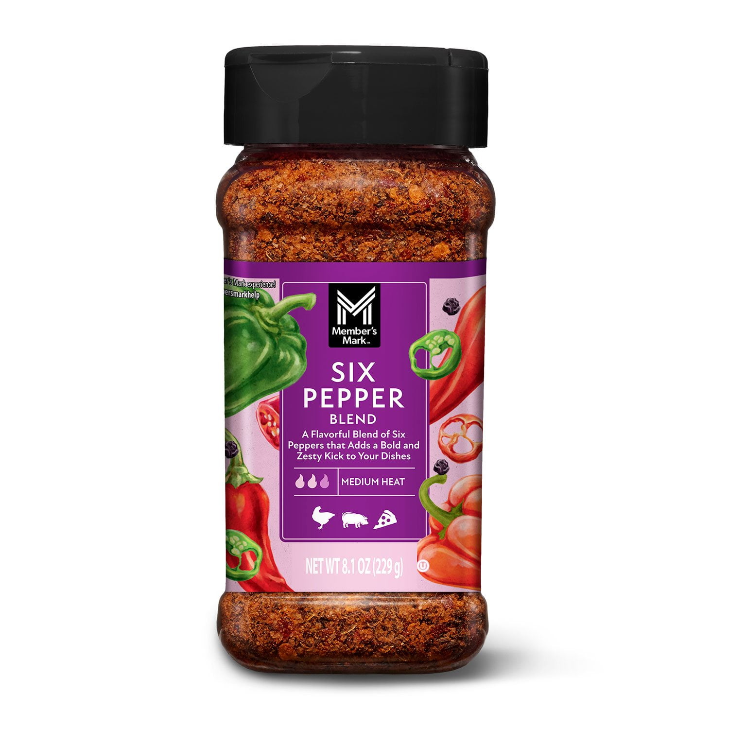 Member's Mark Six Pepper Seasoning, 8.1 oz. - Samsclub.com
