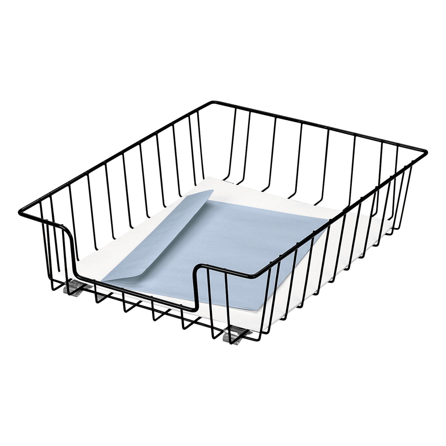 Fellowes - Wire Desk Tray Organizer, Wire - Black - Samsclub.com