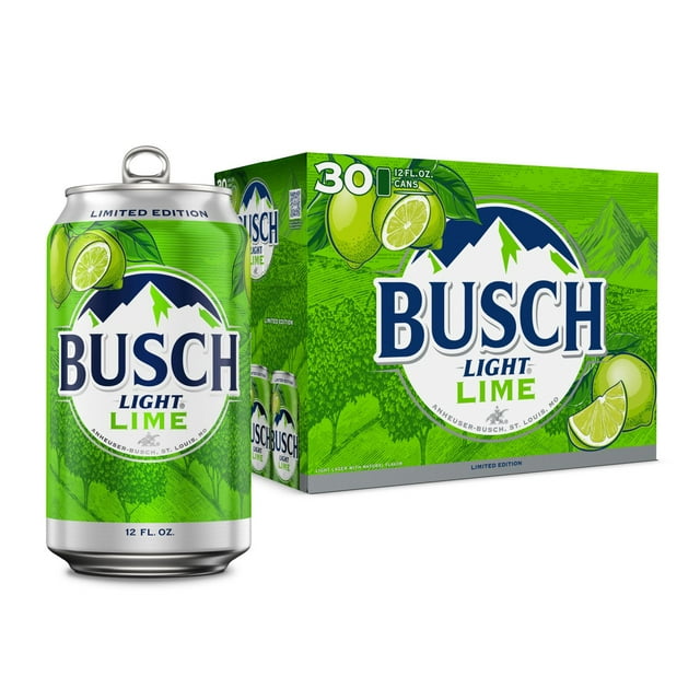 Busch Light Lime Lager Beer, 12 fl. oz. can, 30 pk. - Samsclub.com
