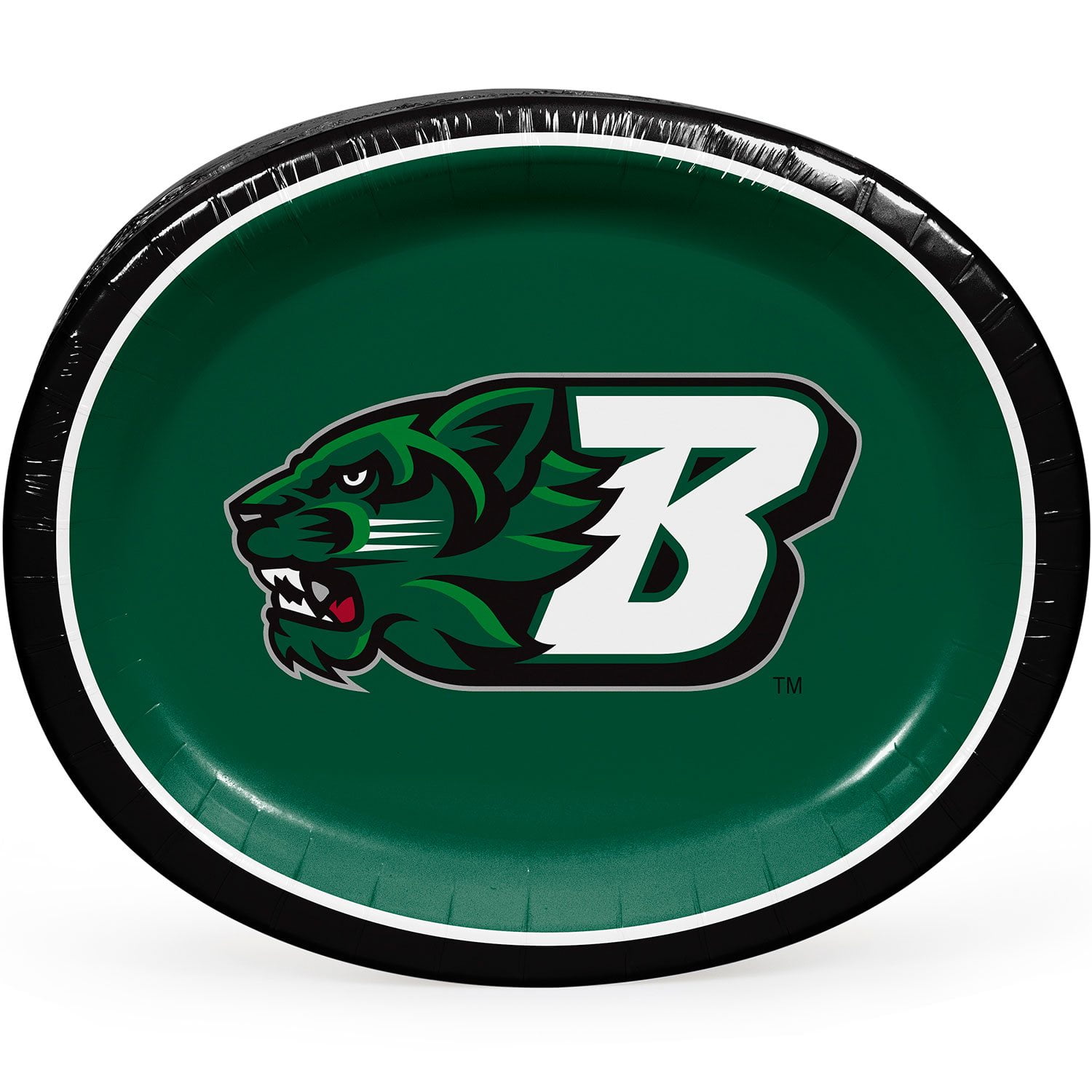 NCAA Oval Paper Plates, 10" x 12", 50 ct., Choose Team - Samsclub.com