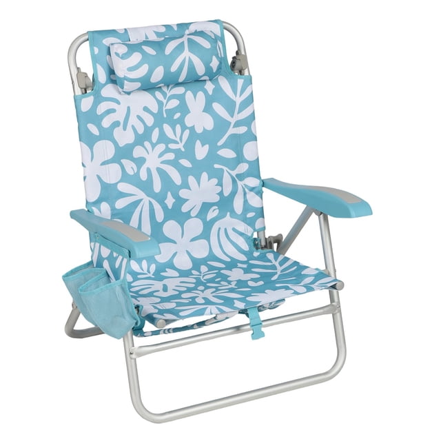 Member’s Mark 5 Position Lay Flat Beach Chair - Samsclub.com