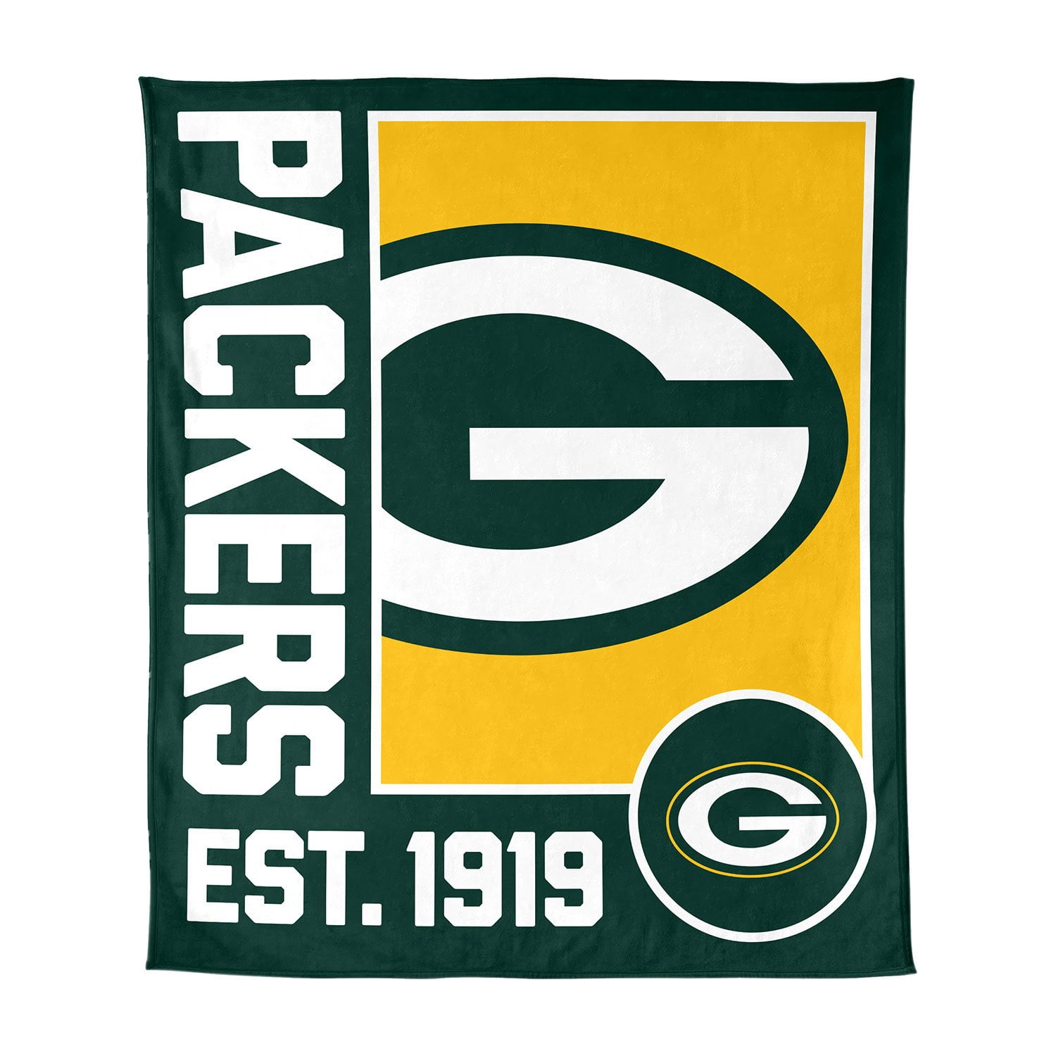 Logo Brands Green Bay Packers 60"x70" Super Plush Blanket - Samsclub.com