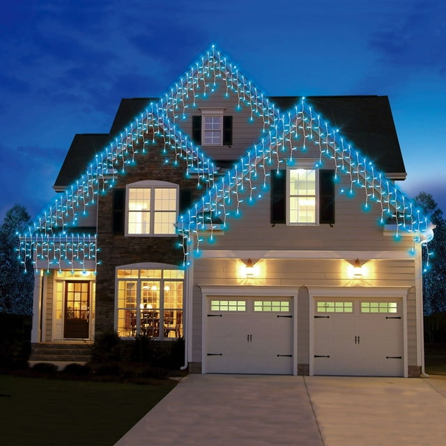 Member's Mark 300ct LED Icicle Lights, 18' Lighted Length - Samsclub.com
