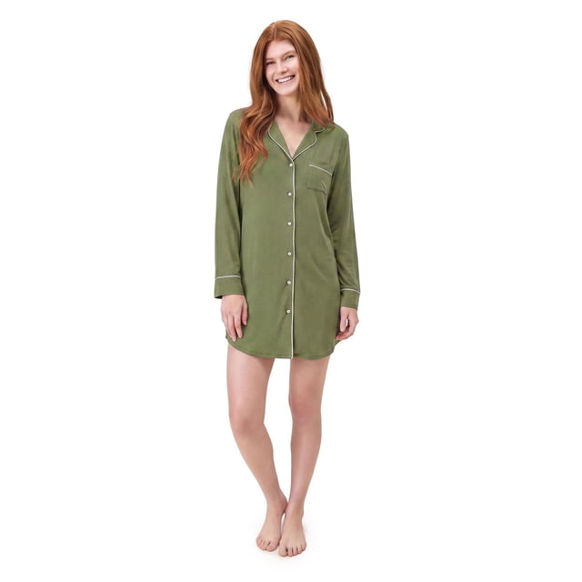 Member's Mark Women's Notch Collar Sleep Shirt - Samsclub.com