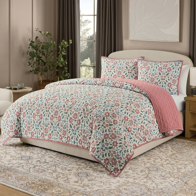 Member's Mark Microfiber Printed Quilt Sets, Assorted Sizes - Samsclub.com