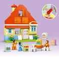 LEGO DUPLO Bluey: Bluey’s Family House with Memory Game Building Set ...