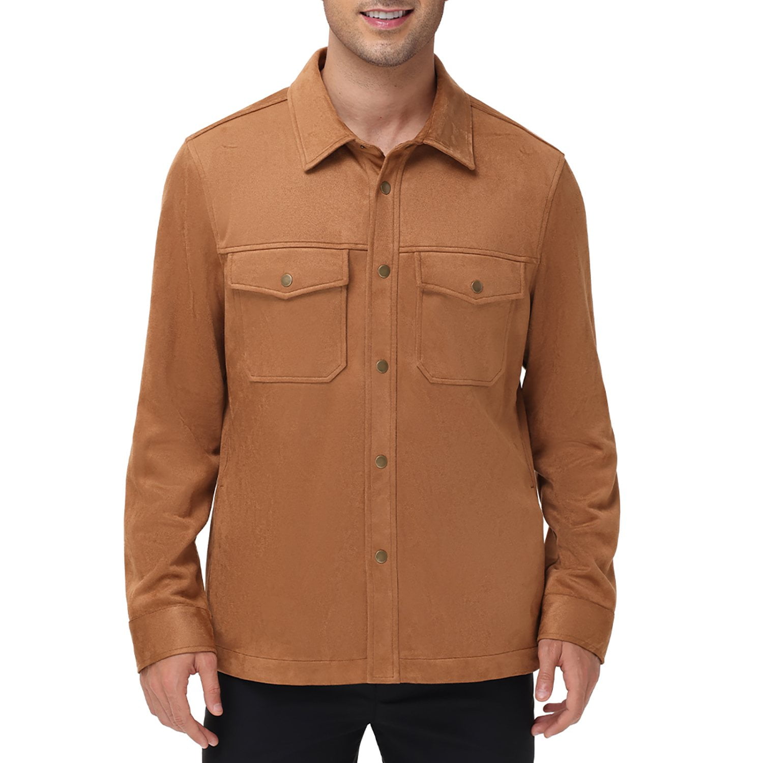Frye Men's Faux Suede Shirt Jacket - Samsclub.com