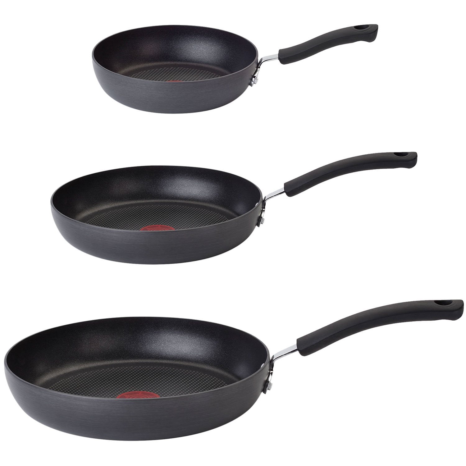 T-fal Ultimate Hard Anodized Nonstick 3-Piece Fry Pan Set - Customer ...