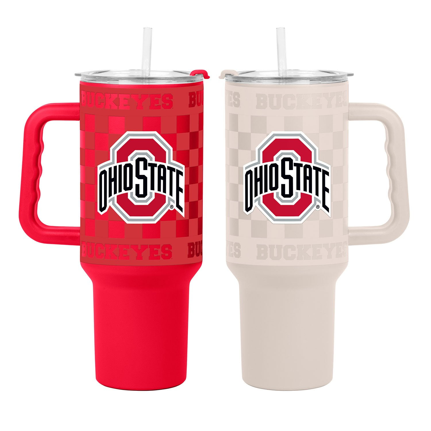Logo Brands Ohio State Buckeyes 40 oz. Stainless Steel Tumbler Set ...