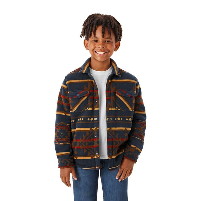 Member's Mark Boys Sherpa Lined Shacket - Samsclub.com