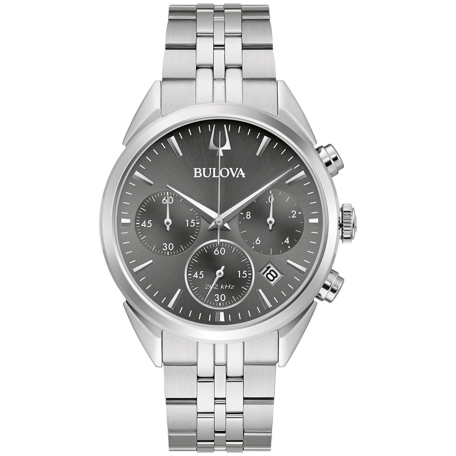 Bulova Stainless Steel Chronograph Watch 42mm 96B372 - Samsclub.com