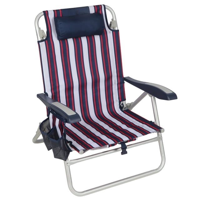 Member’s Mark 5 Position Lay Flat Beach Chair - Samsclub.com