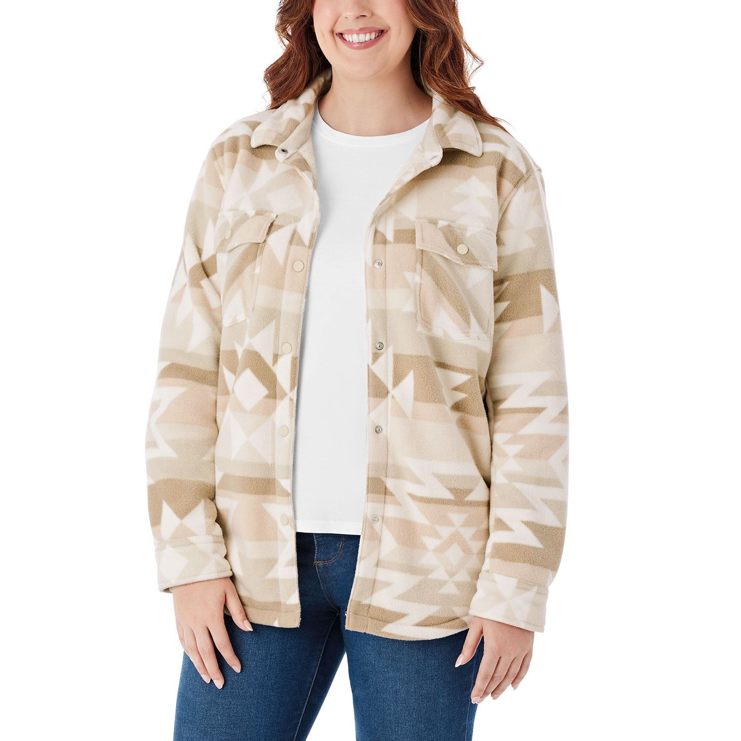 Member's Mark Women's Sherpa Lined Shacket - Samsclub.com
