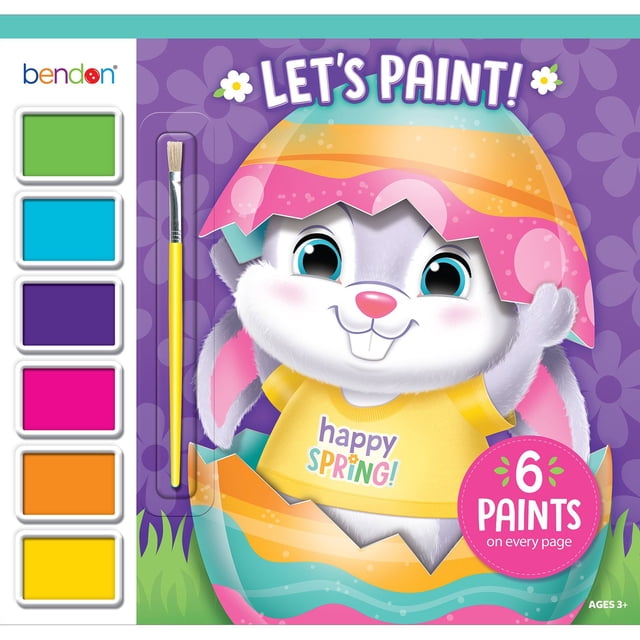 Bendon Let's Paint! Water Palette Activity Book - Samsclub.com