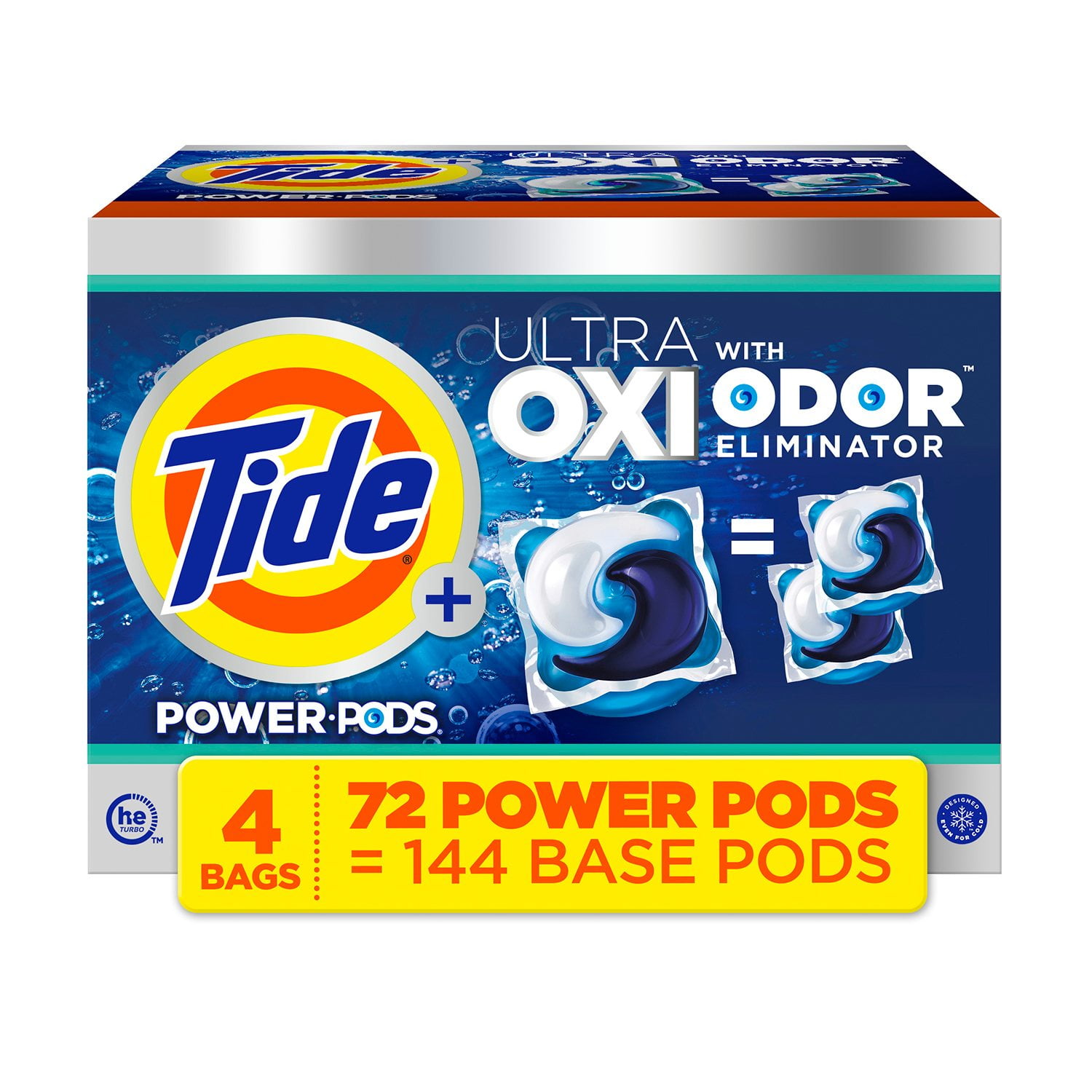 Tide Power PODS + Ultra OXI Laundry Detergent Pacs, 72 ct. - Samsclub.com