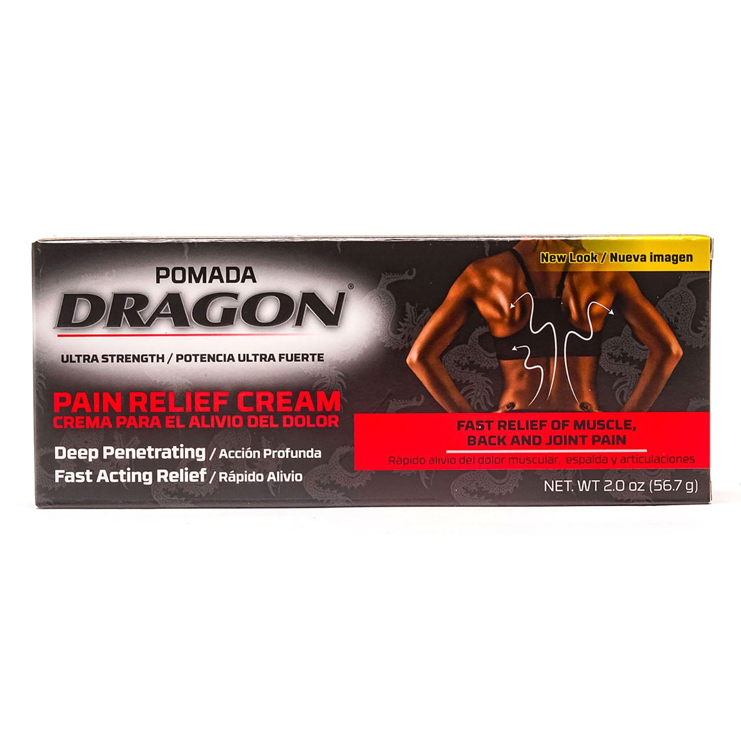 Dragon Ultra Strength Pain Relief Muscle, Back, and Joint Pain Cream 2 ...