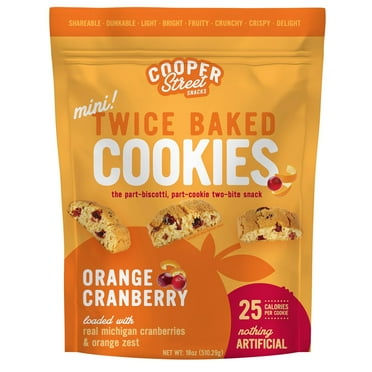 Cooper Street Snacks Cherry White Chip Twice Baked Cookies, 18 oz ...