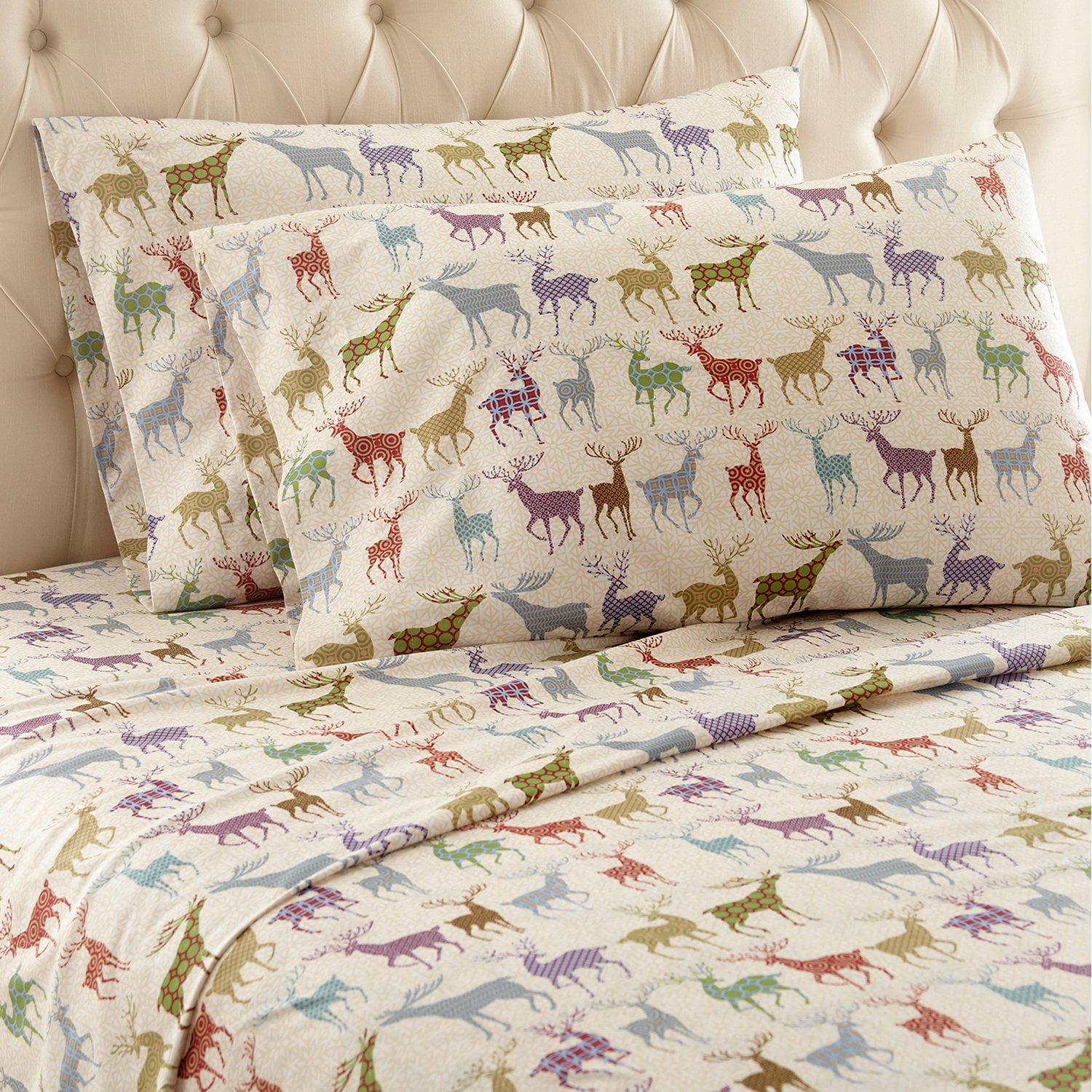 Shavel Micro Flannel Printed Sheet Set, Assorted Sizes - Samsclub.com
