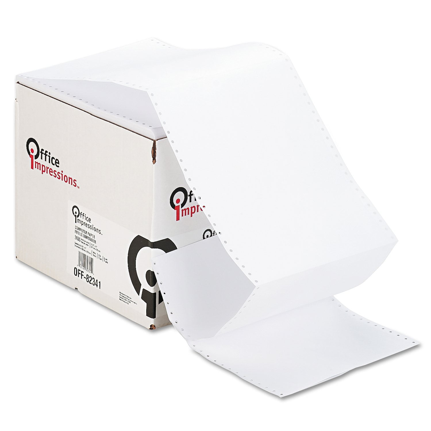 Office Impressions - Computer Paper, 20lb, 92 Bright, 9-1/2 x 11 ...
