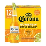Corona Sunbrew Citrus Cervesa Lager Beer, 12 fl. oz. bottle, 12 pk ...