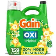 Gain Plus Liquid Laundry Detergent, Radiant, 114 Loads, 140 fl. oz ...