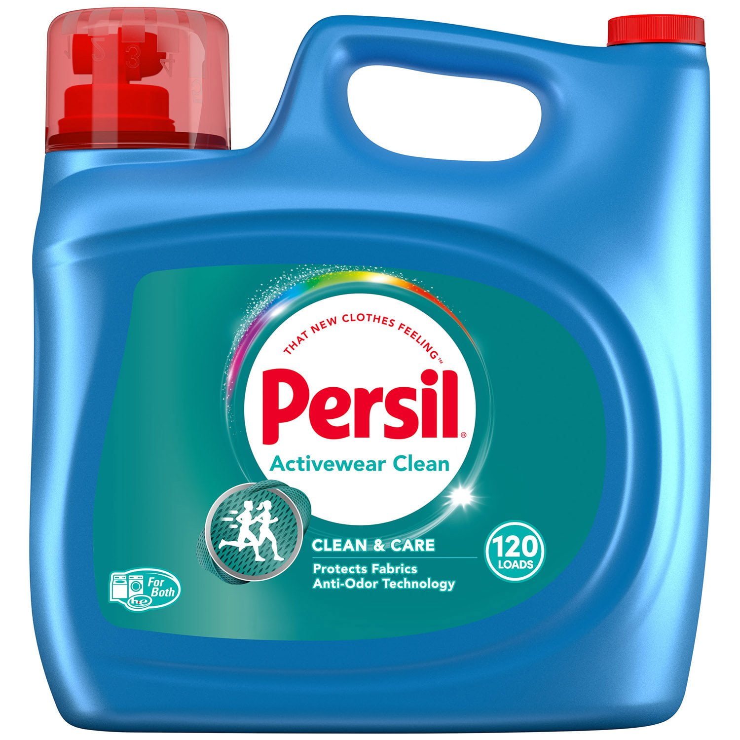 Persil Activewear Clean Liquid Laundry Detergent, 120 loads, 240 fl. oz ...