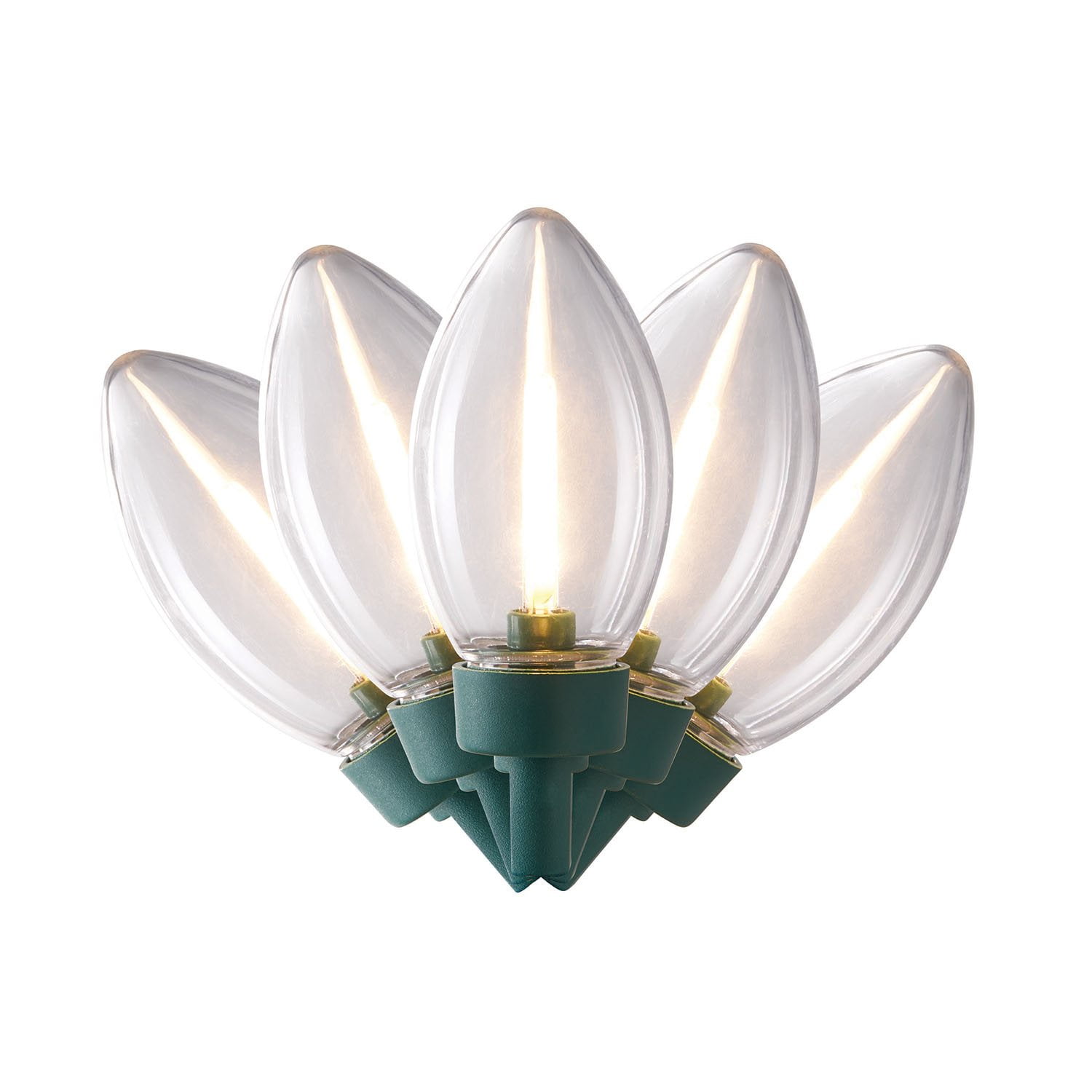Member's Mark 50ct C9 Filament LED Lights, 21' Lighted Length ...