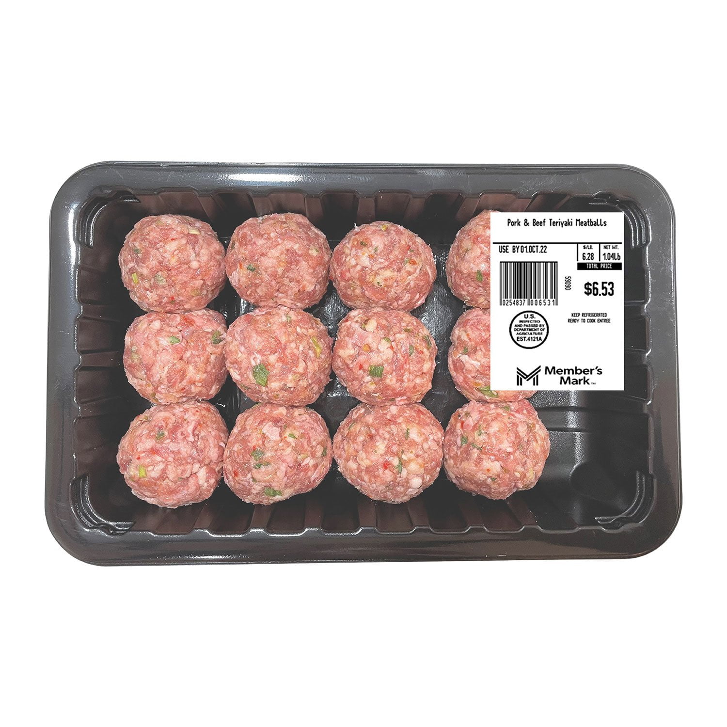 Member's Mark Pork and Beef Teriyaki Meatballs (priced per pound ...