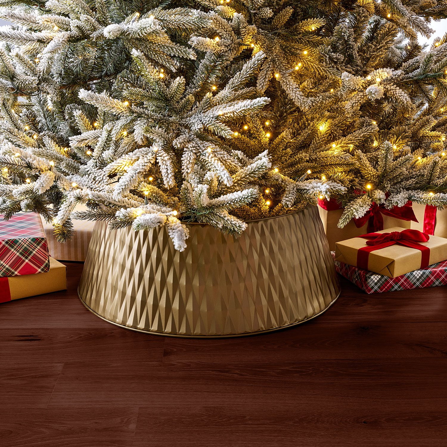 Member's Mark Textured Antique Metal Gold Tree Collar - Samsclub.com