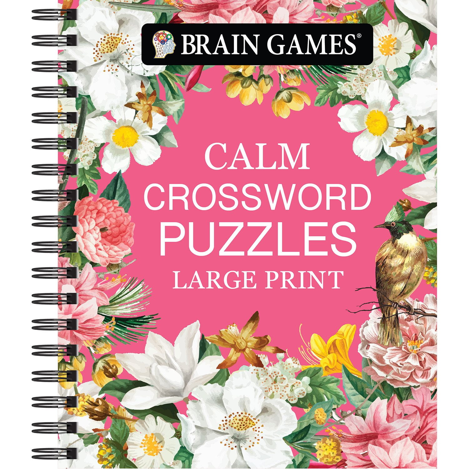 Calm Crossword Puzzles Large Print, Spiral Bound - Samsclub.com