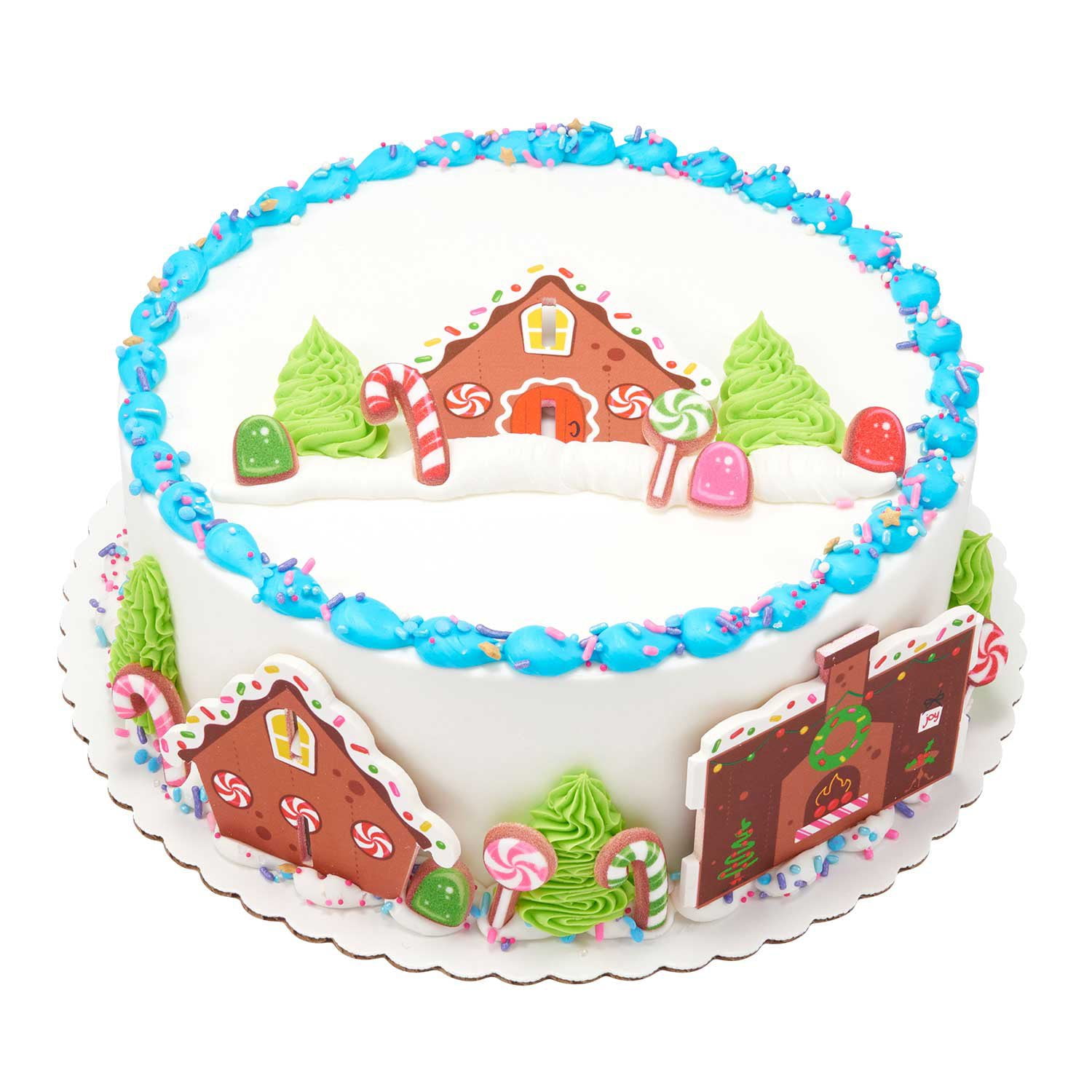 Christmas 10" Round Double Layer Cake - Samsclub.com