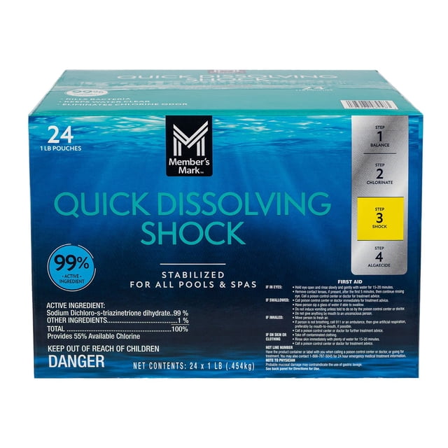 Member's Mark Quick Dissolve Shock, 24 ct. - Samsclub.com