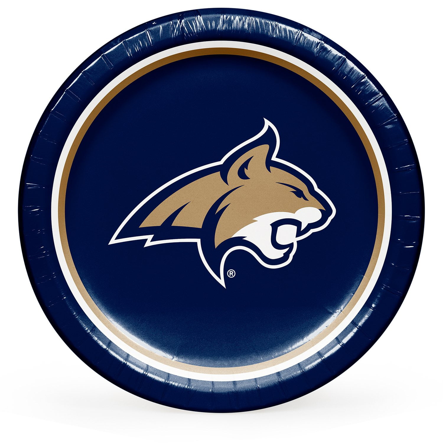 Montana State Bobcats NCAA Round Paper Plates, 10", 85 ct. - Samsclub.com