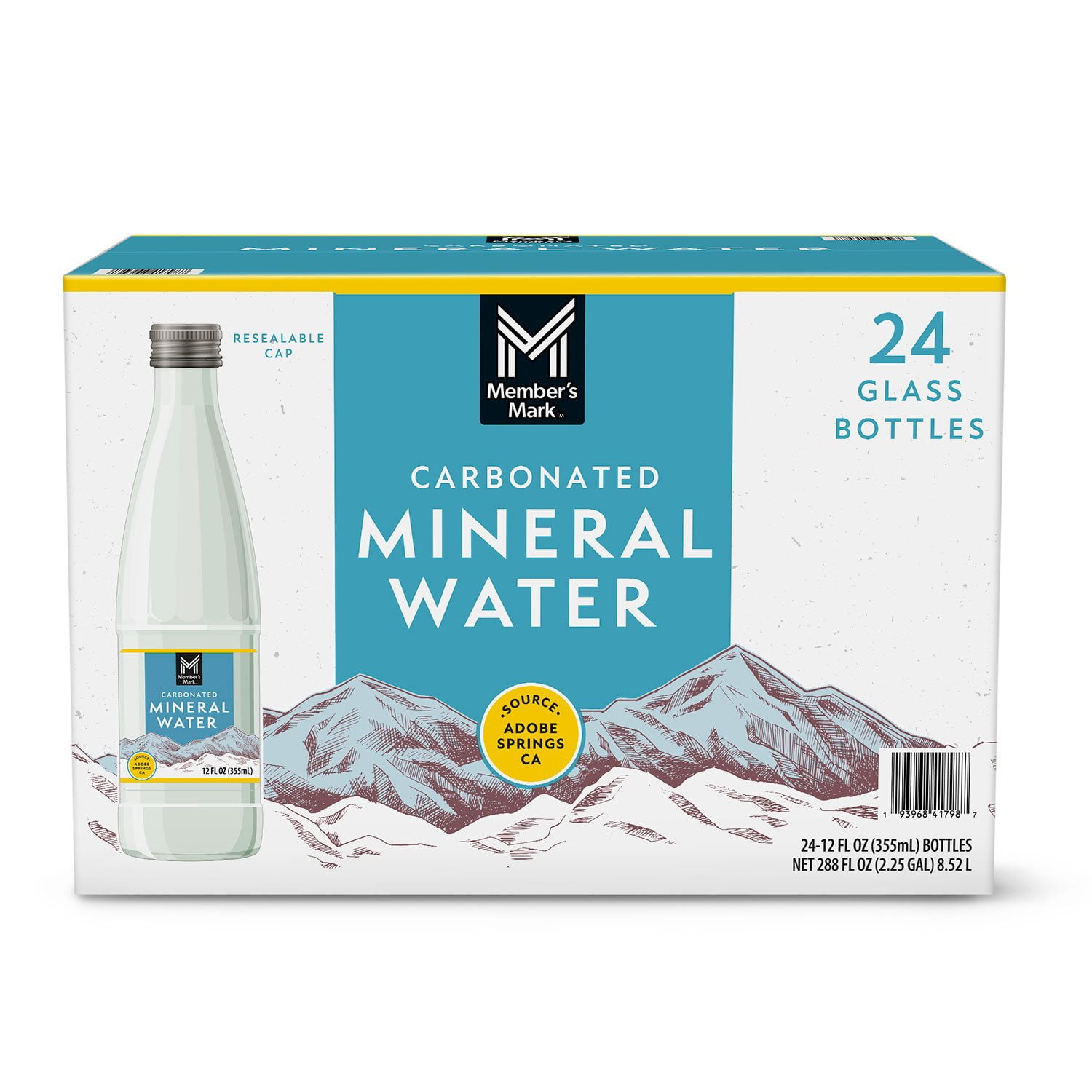 Member's Mark Carbonated Mineral Water, 12 fl. oz., 24 pk. - Samsclub.com