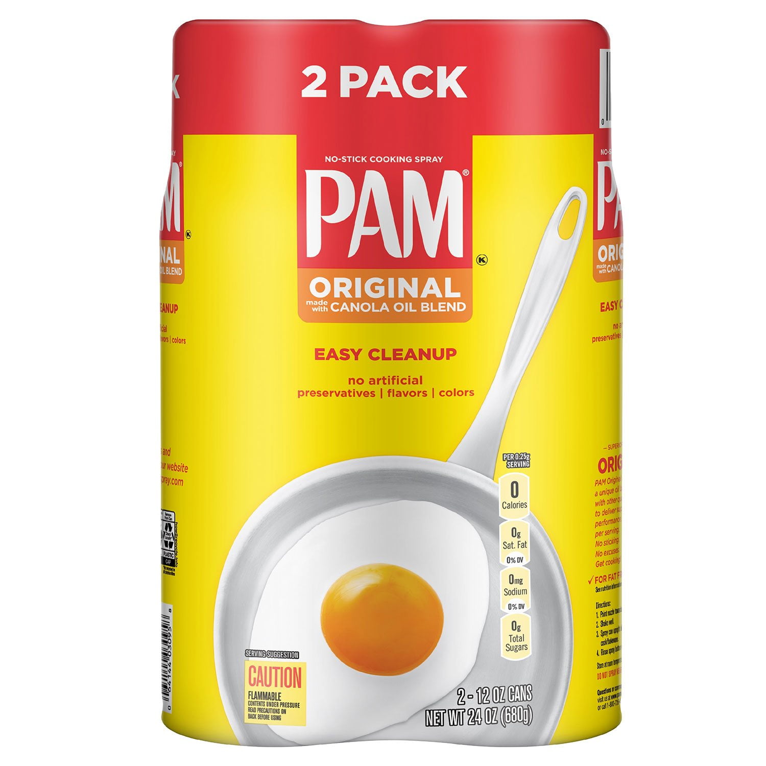 PAM Original Cooking Spray, 12 oz., 2 pk. - Samsclub.com