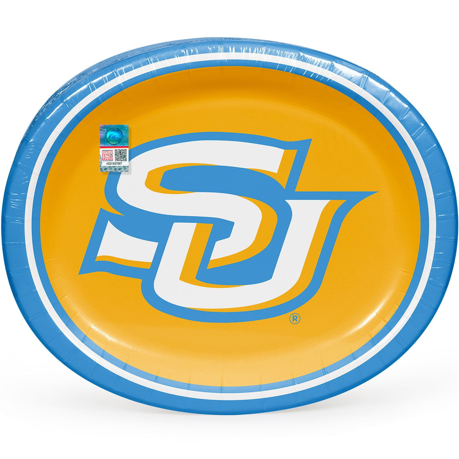Southern University and A&M College NCAA HBCU Oval Paper Plates, 50 ct ...
