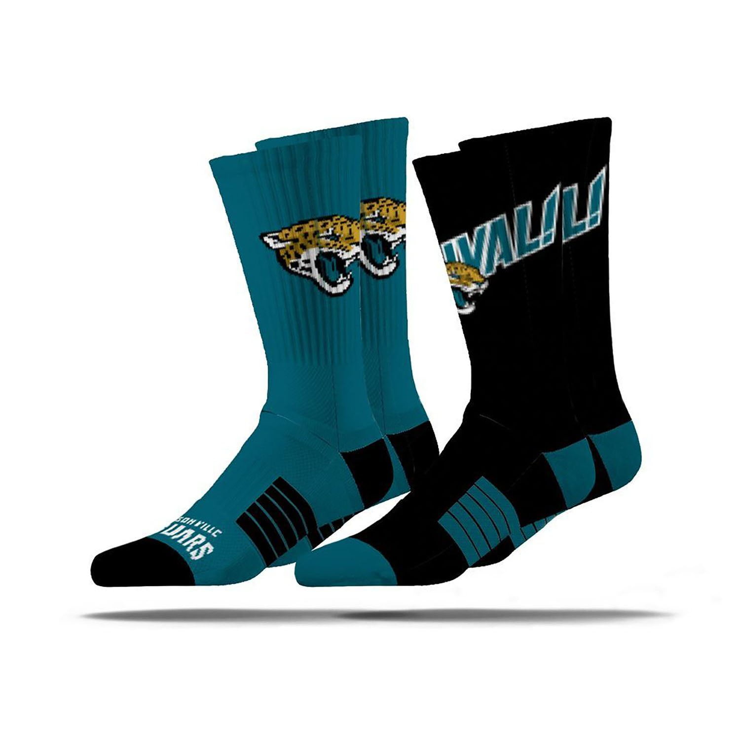 Jacksonville Jaguars Adult 2-Pack Crew Socks - Samsclub.com