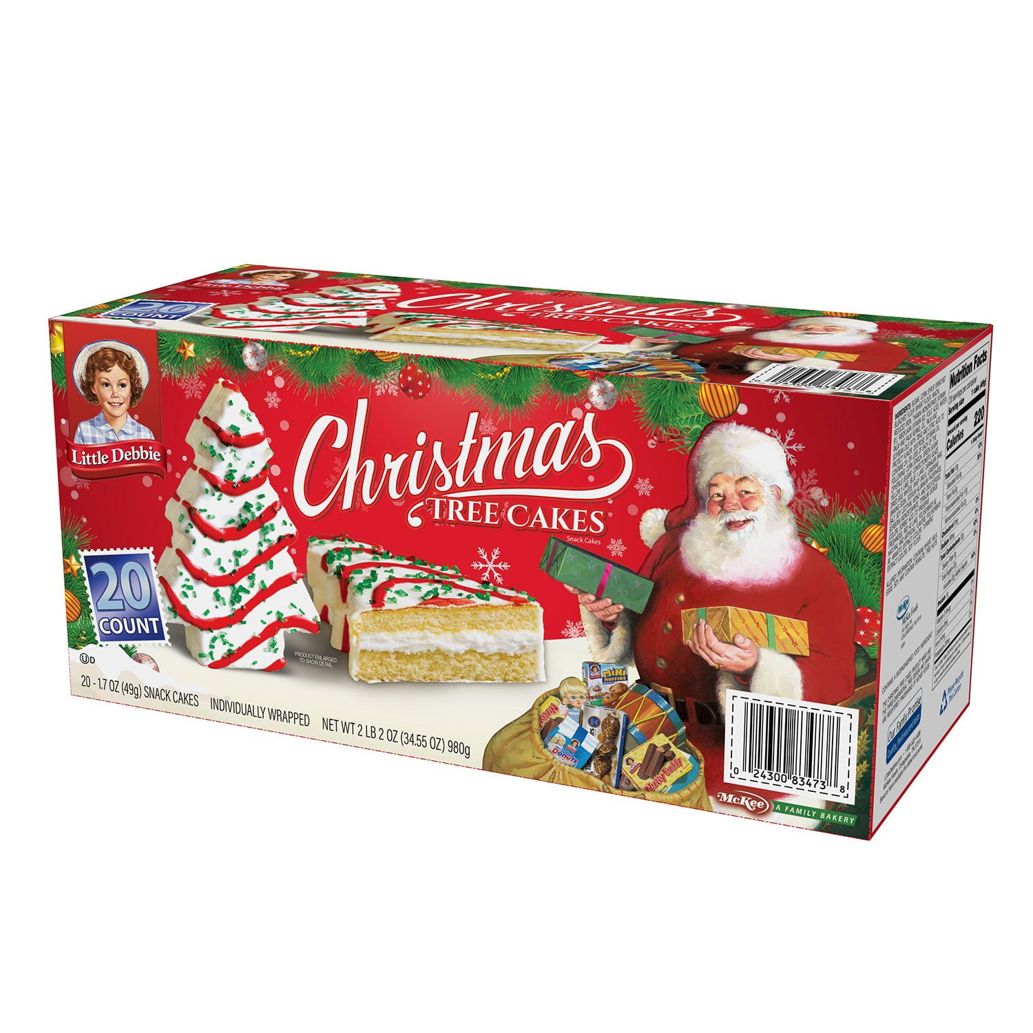 Little Debbie Christmas Tree Cakes, 1.7 oz., 20 pk. - Samsclub.com