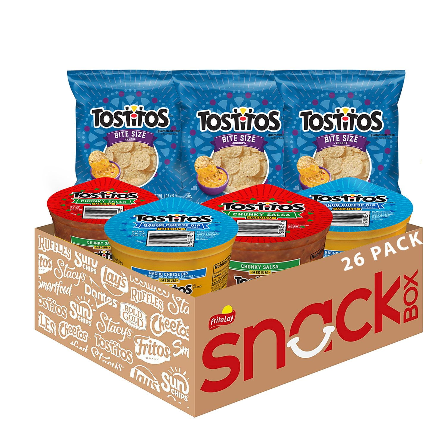 Tostitos Chips & Dip Mix, Variety Pack Snacks, 26 pk. - Samsclub.com