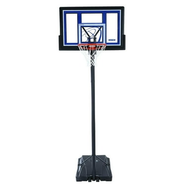 Lifetime 54" Tempered Glass Adjustable Portable Basketball Hoop ...