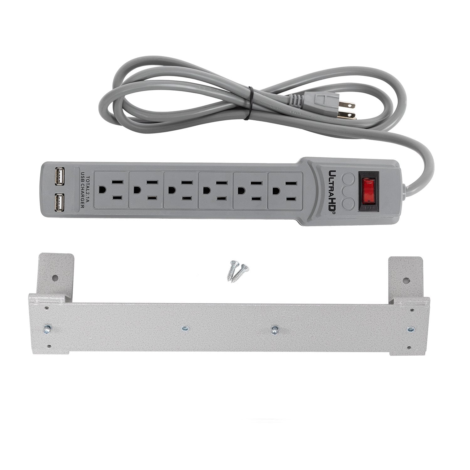 Seville Classics UltraHD Power Strip With Mounting Bracket - Samsclub.com