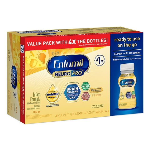 Enfamil Neuropro Infant Ready to Use Formula, 6 fl. oz., 24 ct ...