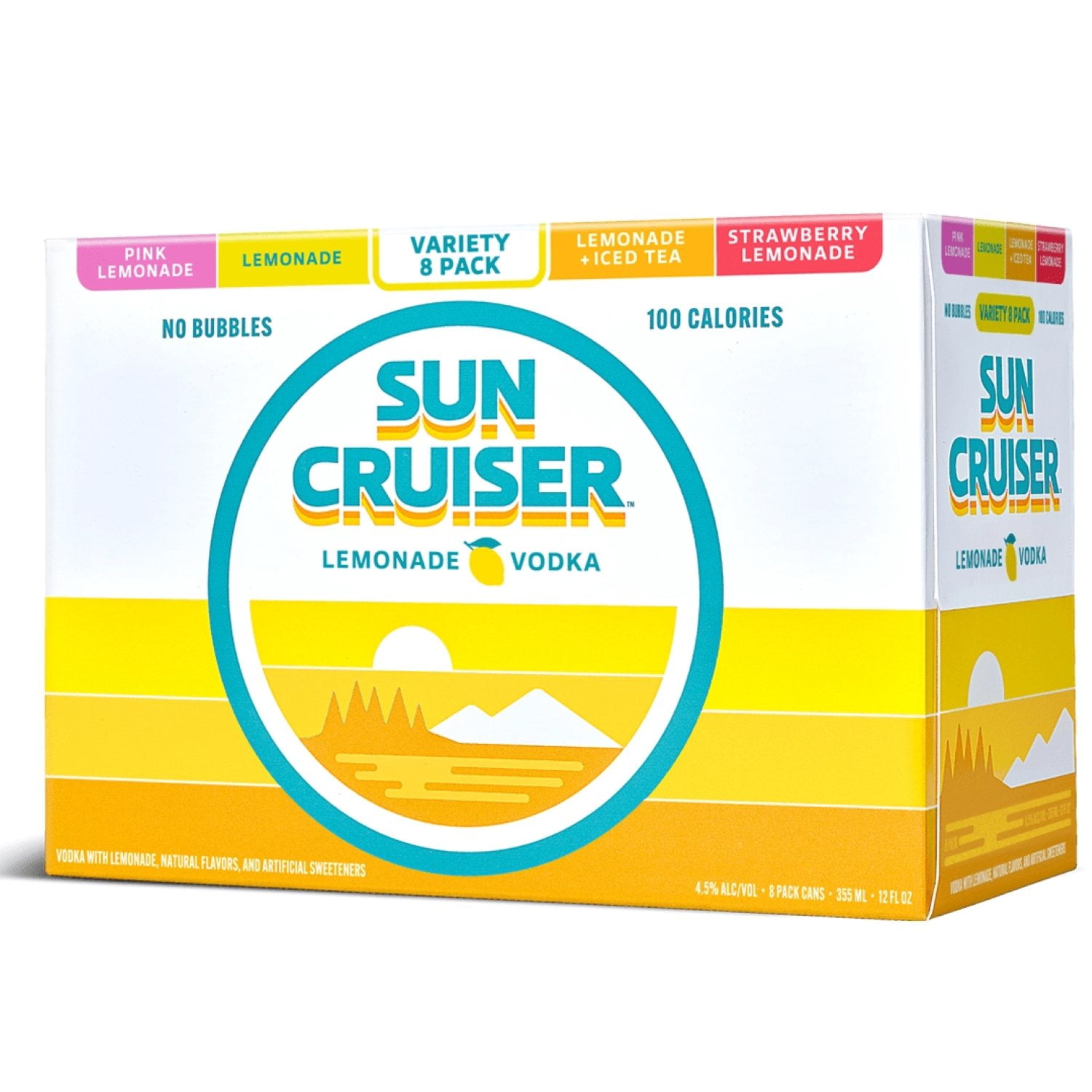 Sun Cruiser Lemonade Vodka Variety Pack, 12 fl. oz. can, 8 pk ...