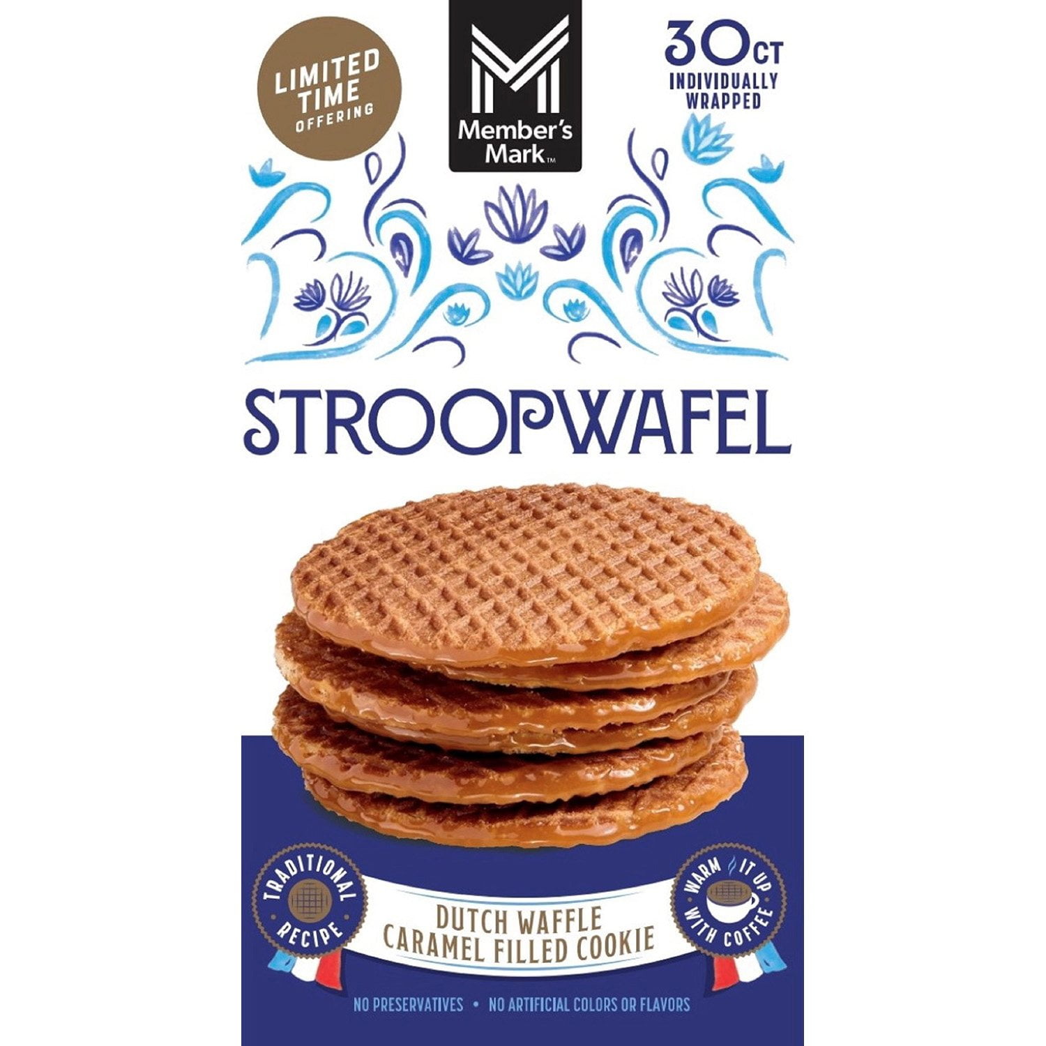 Member's Mark Stroopwafel 1.16 oz., 30 pk. - Samsclub.com