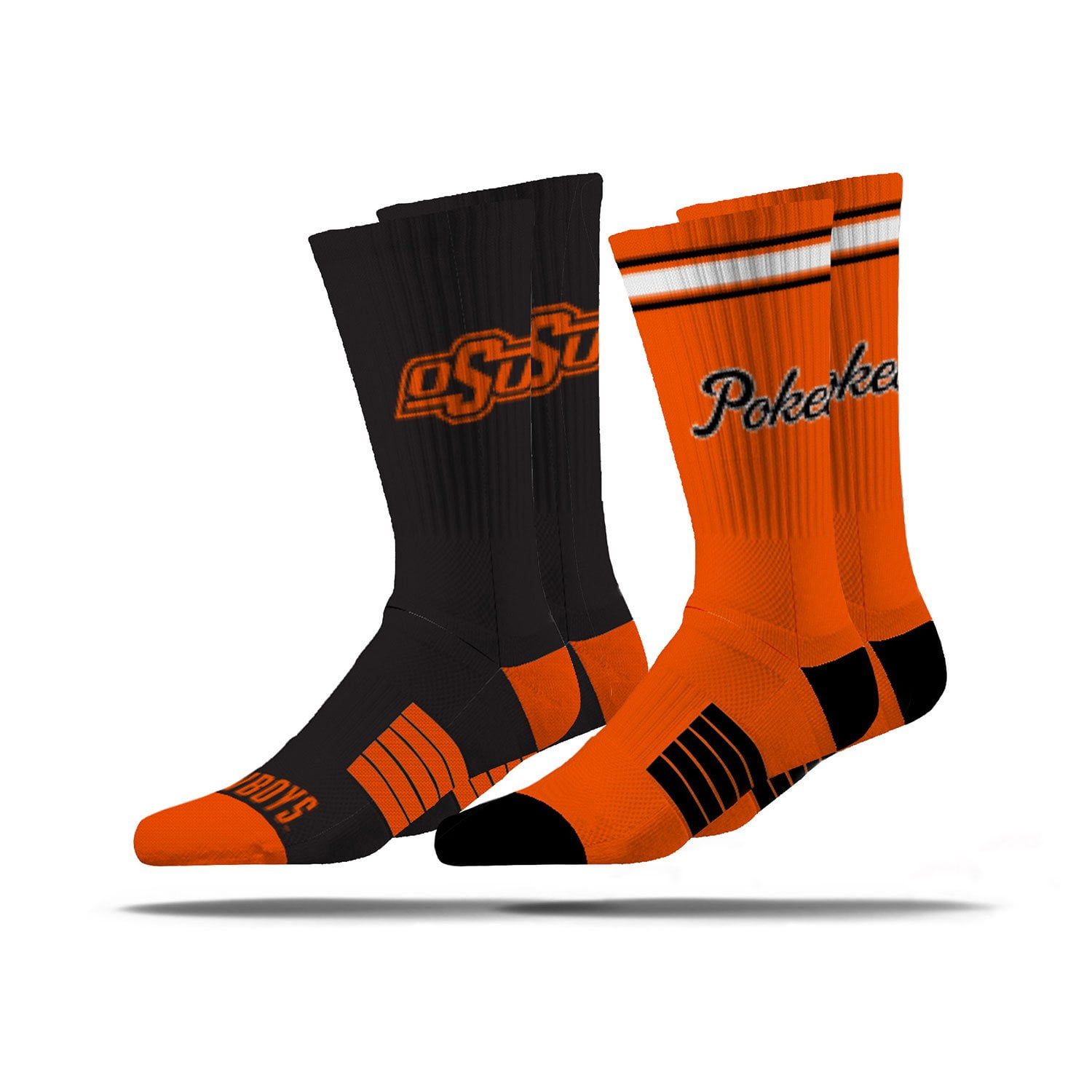 Oklahoma State Adult 2-Pack Crew Socks - Samsclub.com